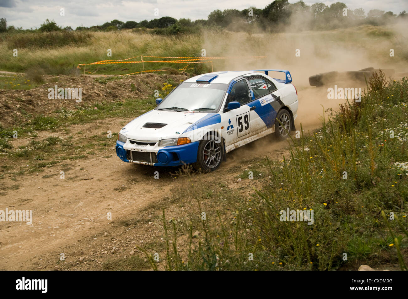 Subaru Impreza rally car Stock Photo - Alamy