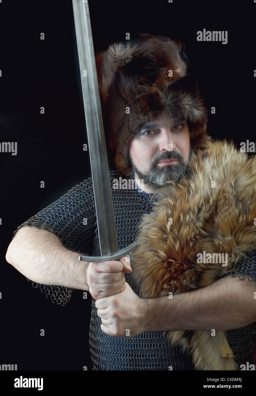 Cimmerian.barbarian Warrior Stock Photo - Alamy