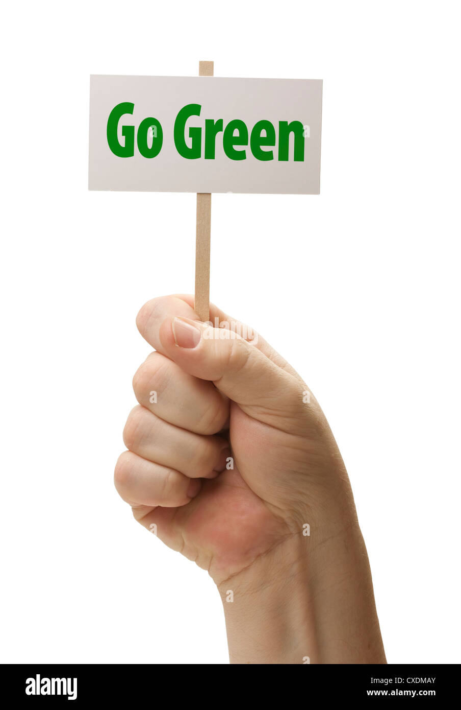 Go Green Sign