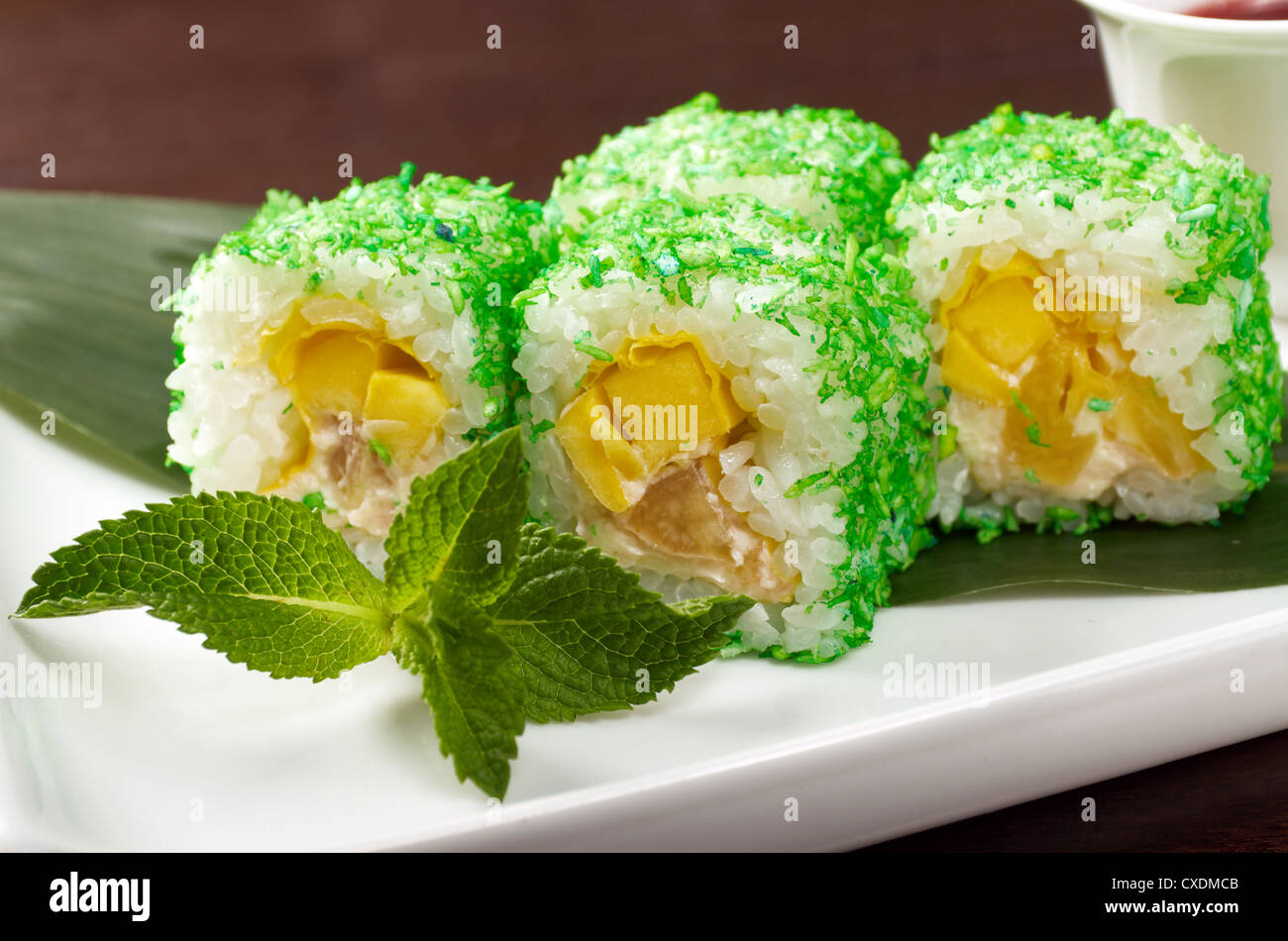 Japanese sushi traditional japanese food Stock Photo - Alamy