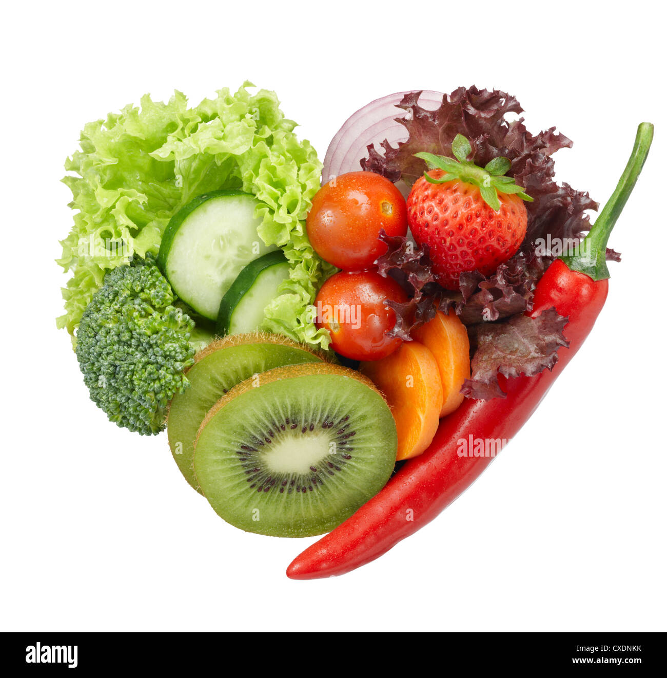 Green Vegetable Heart