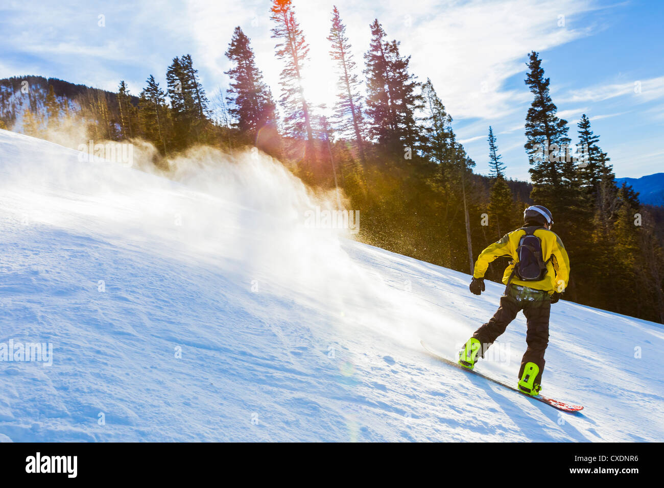 Snowboarding view hi-res stock photography and images - Alamy