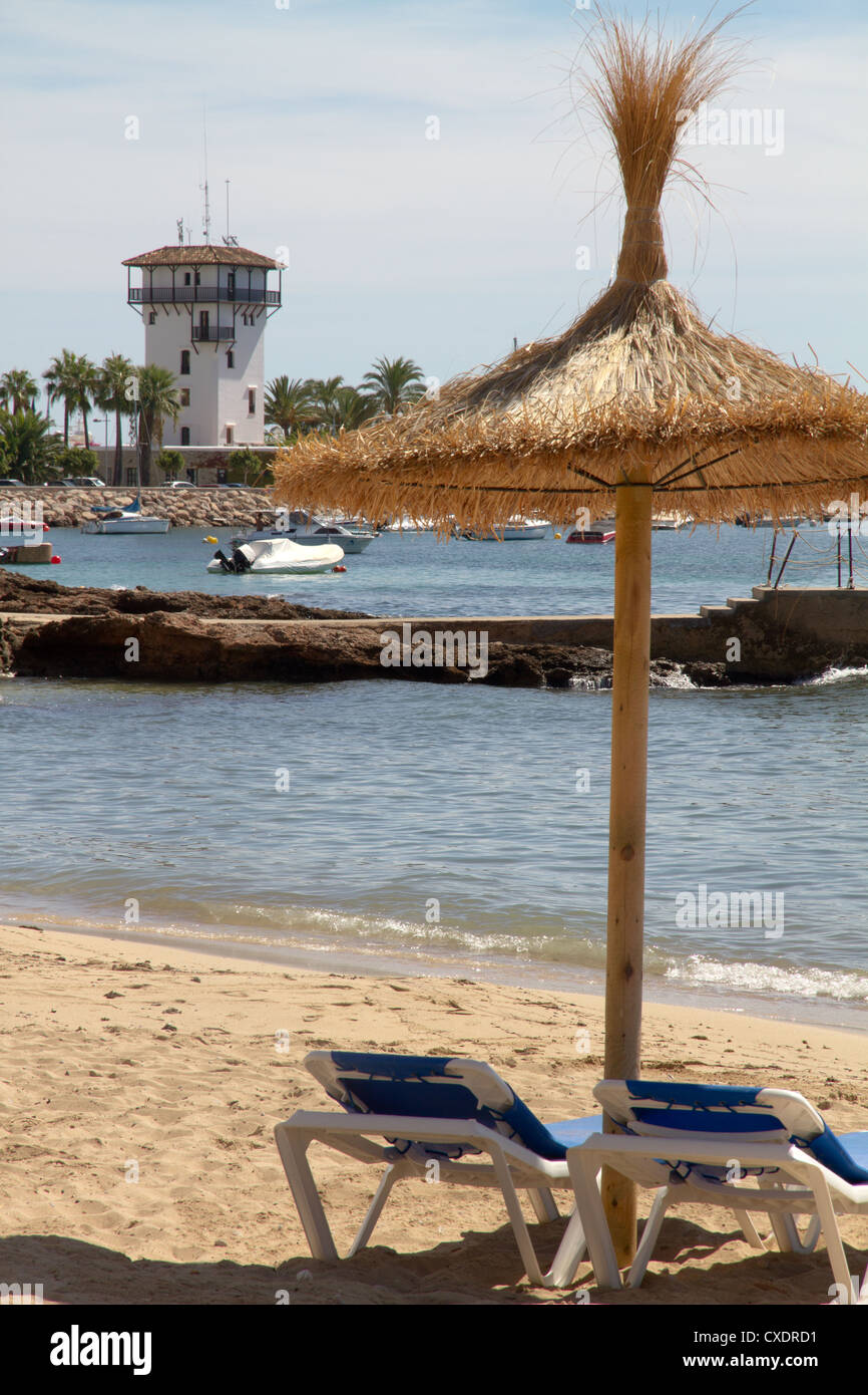 Port Portals by beach Mallorca Balearic islands Spain Stock Photo - Alamy