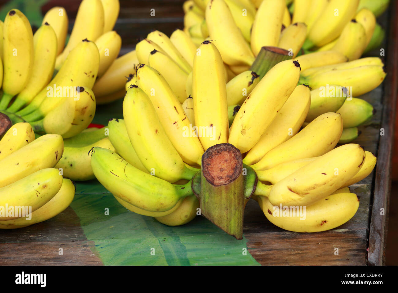 Ripe banana bunch on hi-res stock photography and images - Alamy