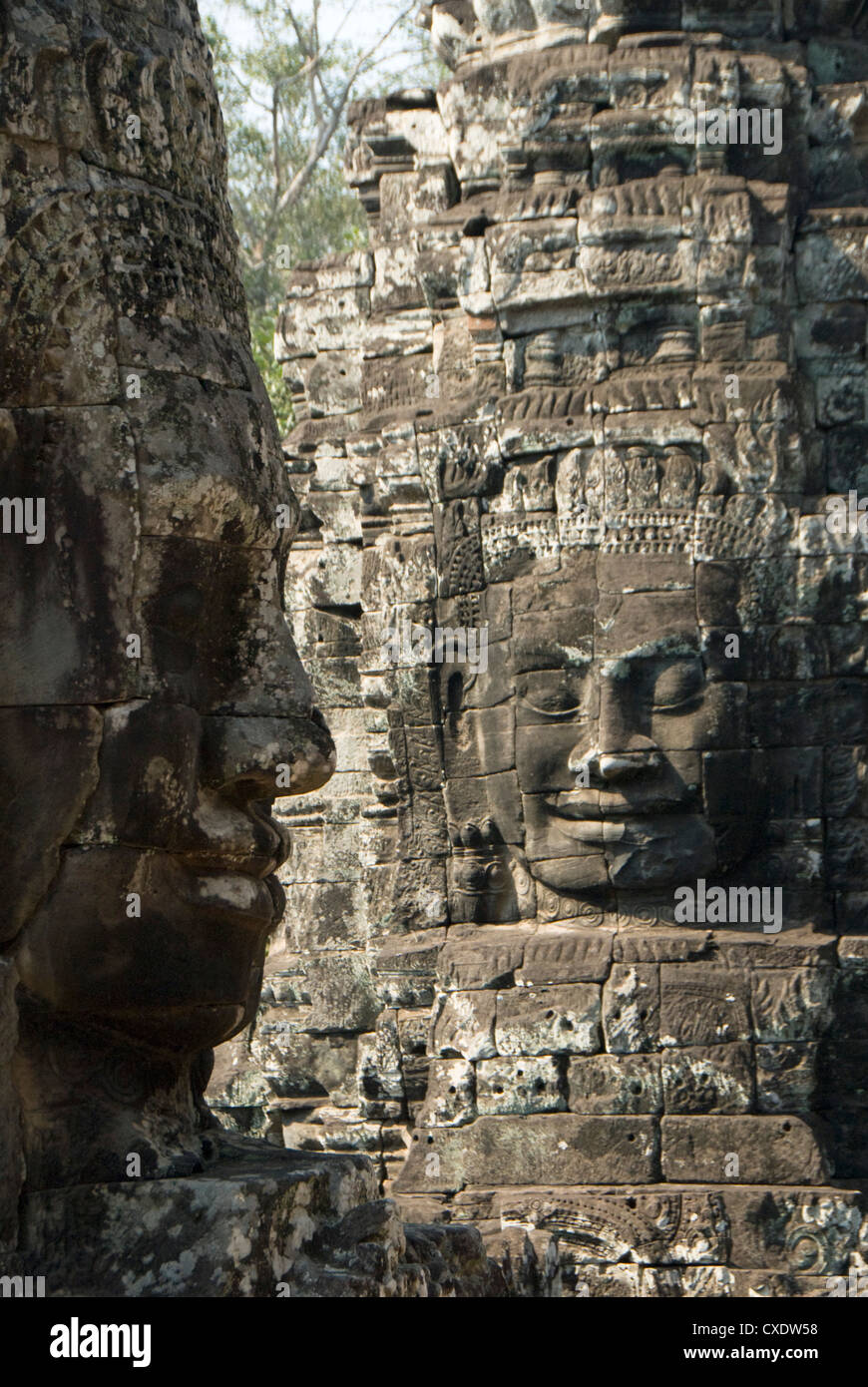 Bayon, Angkor Thom, Angkor Archaeological Park, UNESCO World Heritage ...