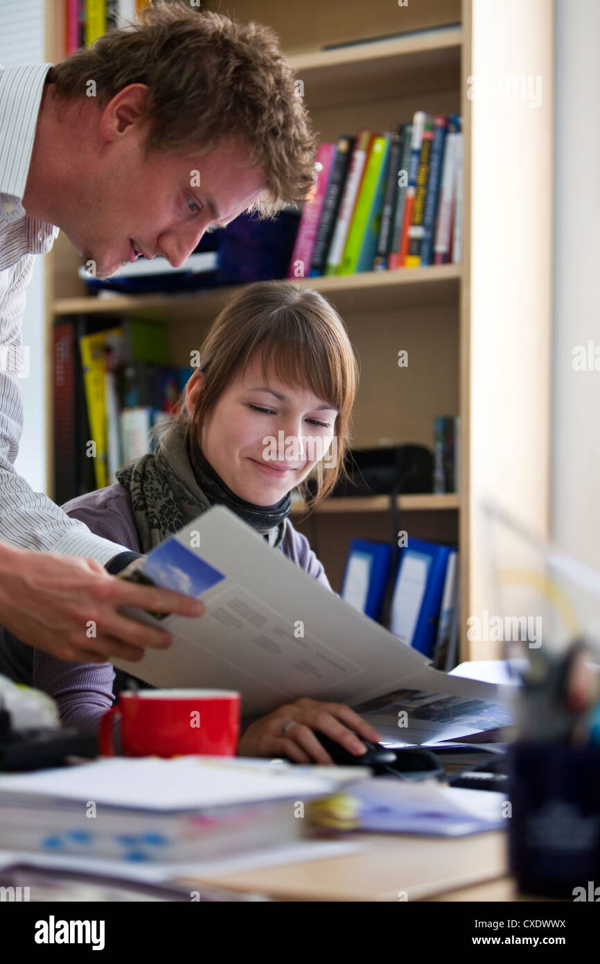 Leadership and Teamwork Stock Photo - Alamy