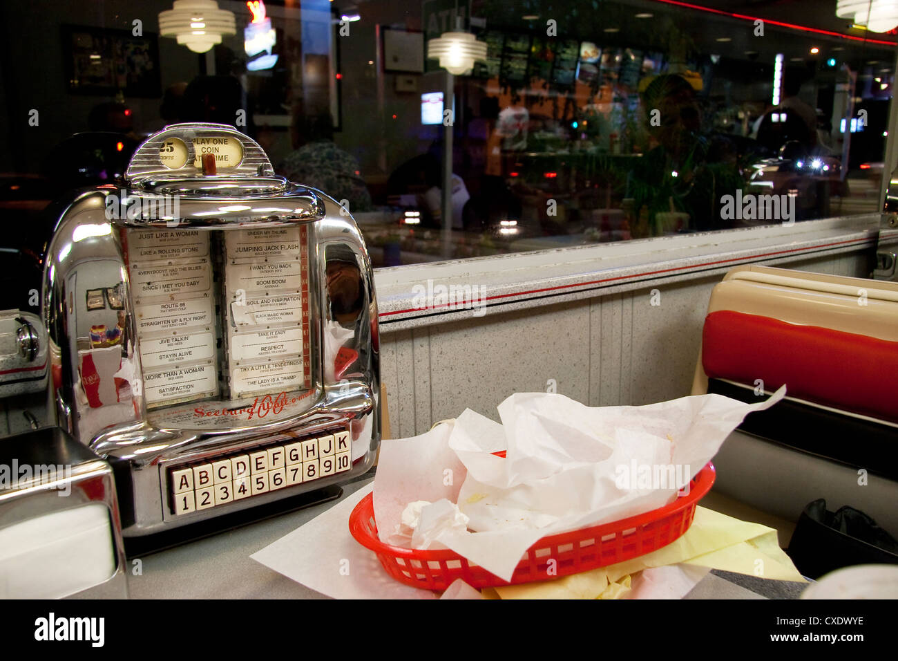 1950s coffee shop hi-res stock photography and images - Alamy