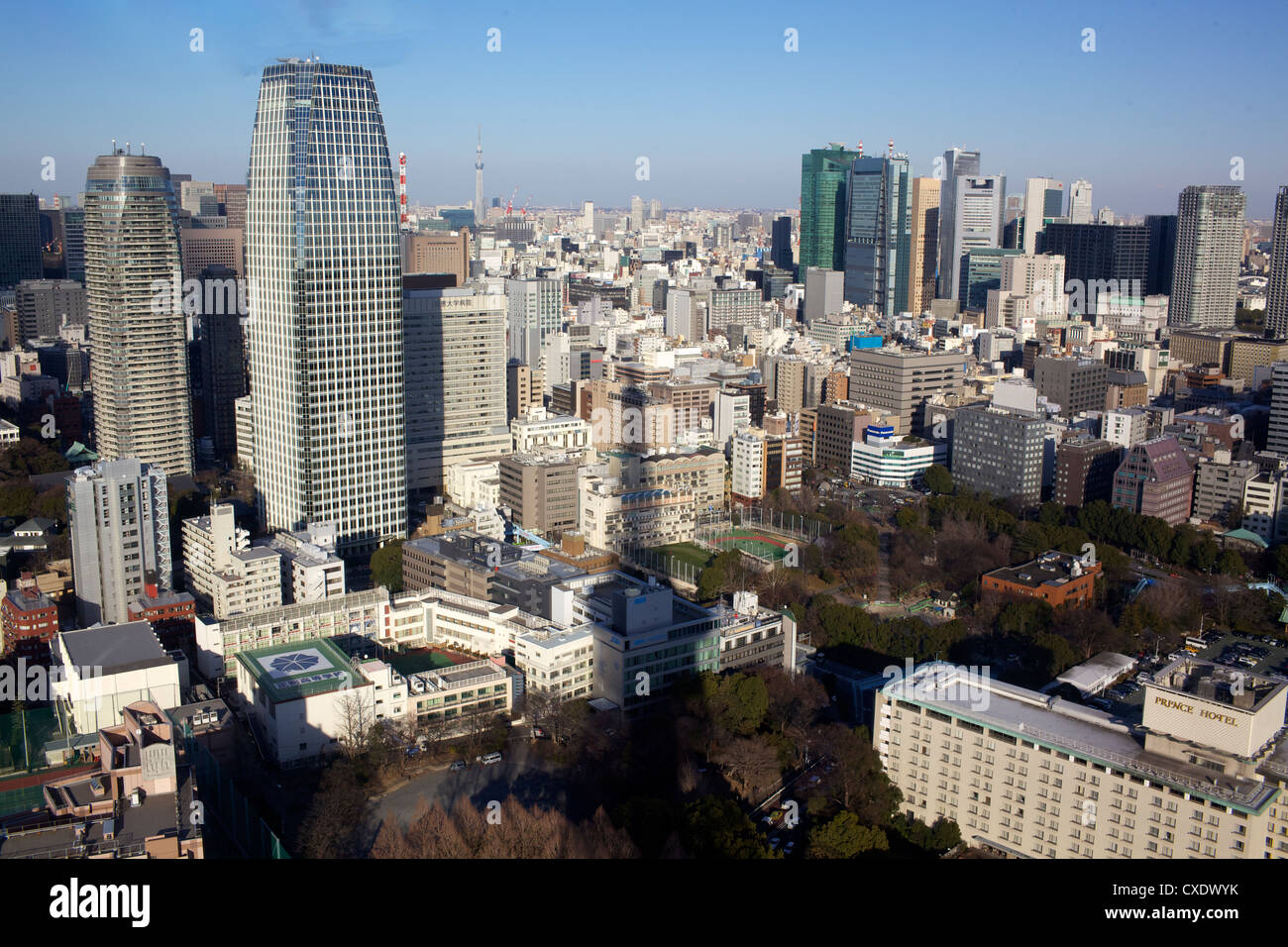 Tokyo from above hi-res stock photography and images - Alamy