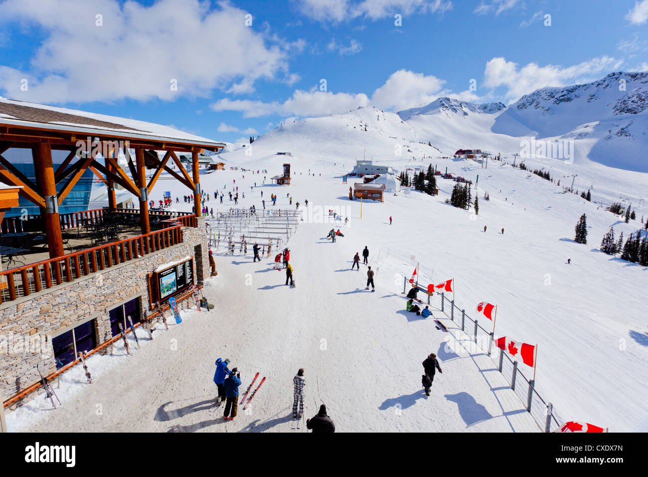 Whistler blackcomb mountain resort hi-res stock photography and images ...