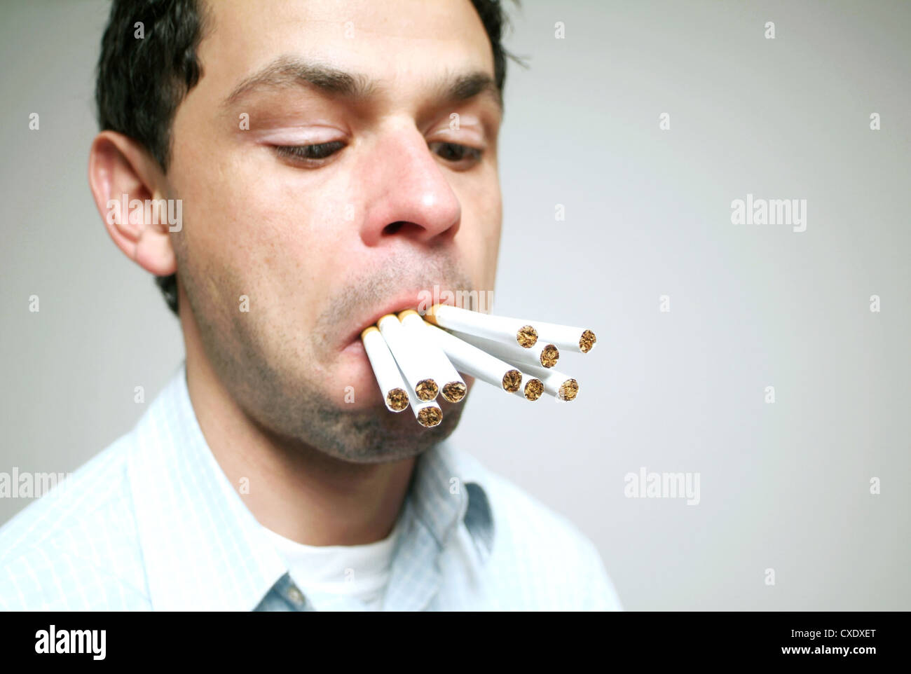 Smoking symbol image Stock Photo - Alamy