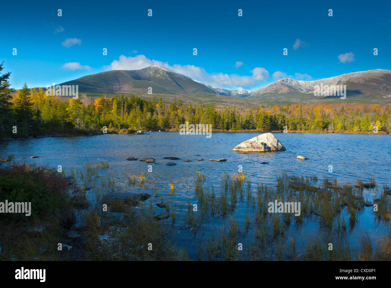 Sandy Stream Pond, Baxter State Park, Maine, New England, United States ...