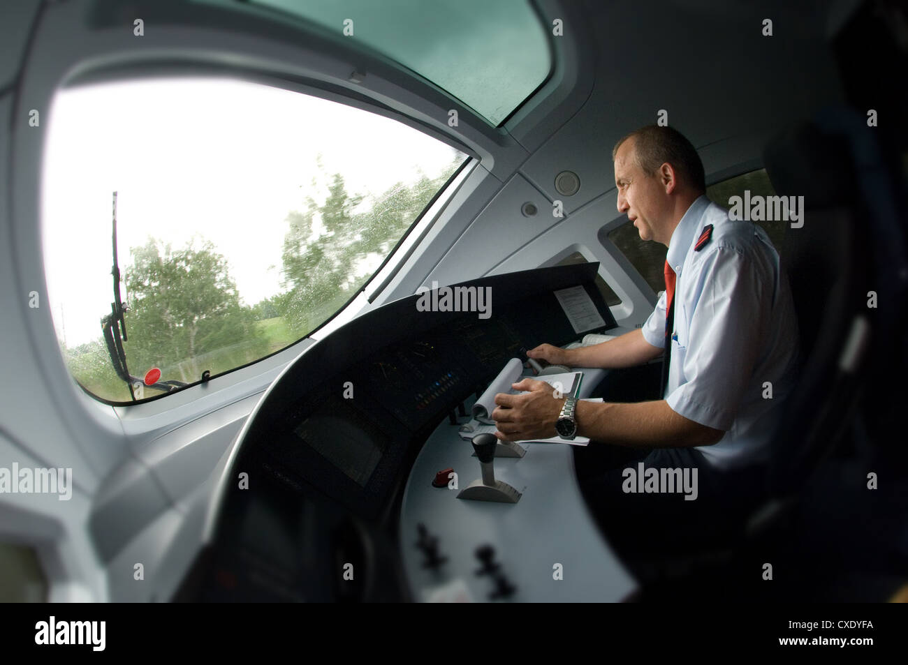 German railways intercity express passenger train hi-res stock ...