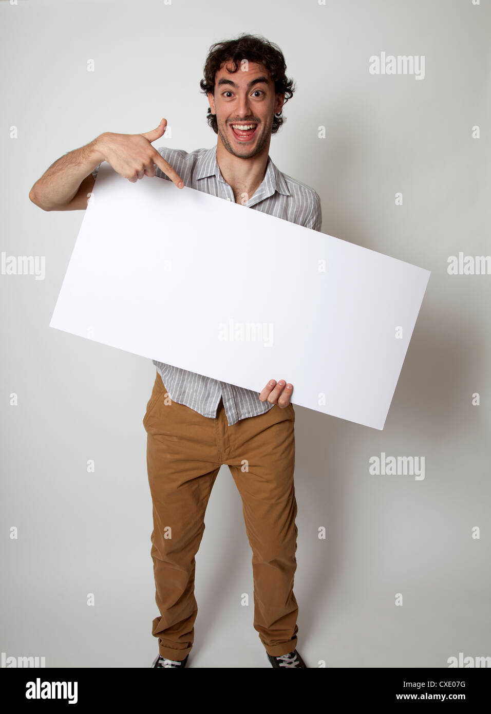Man with big cheque hi-res stock photography and images - Alamy