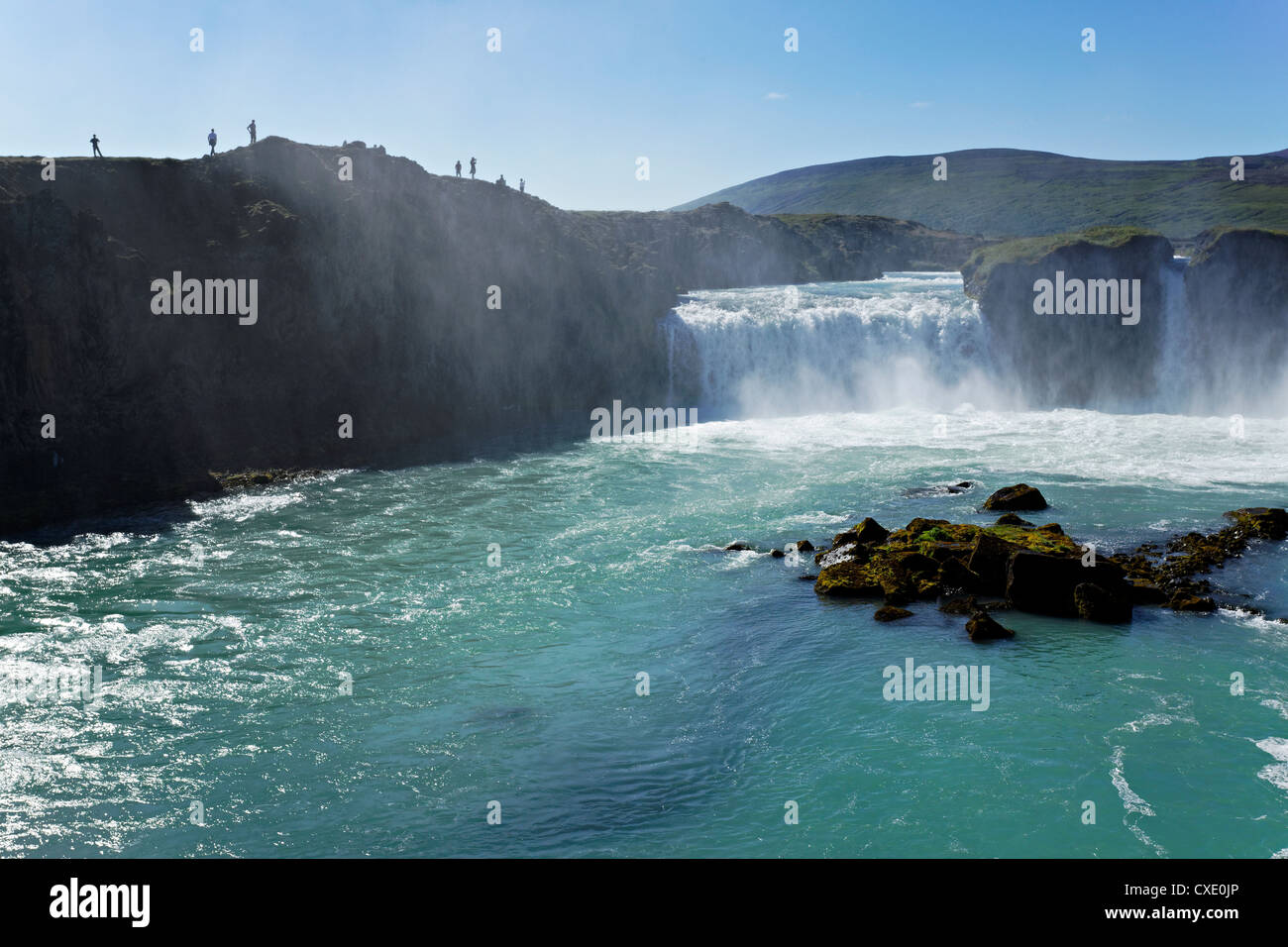 Godafoss waterfall, Iceland Stock Photo - Alamy