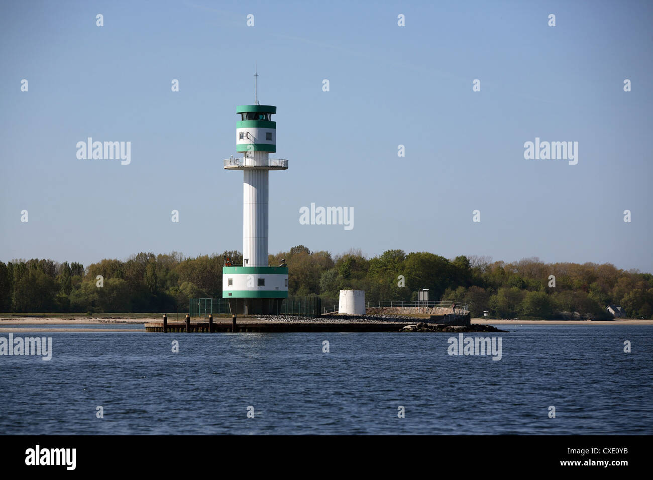 Kiel canal lighthouse hi-res stock photography and images - Alamy