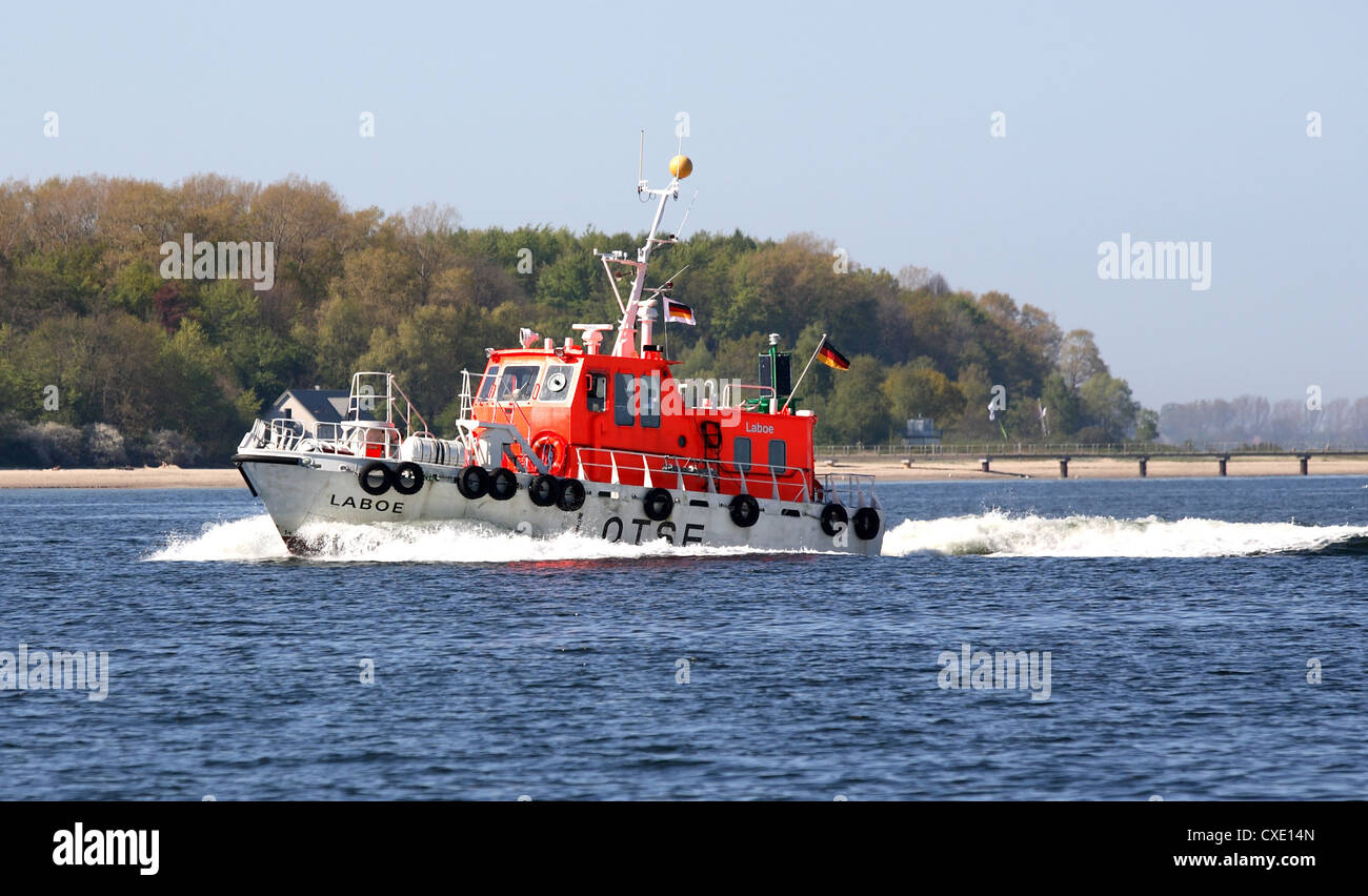 Kiel, pilot boat Stock Photo - Alamy
