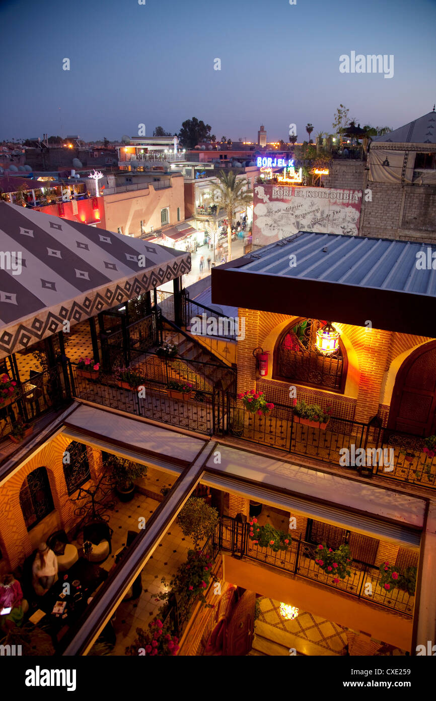 Marrakesh rooftops hi-res stock photography and images - Alamy