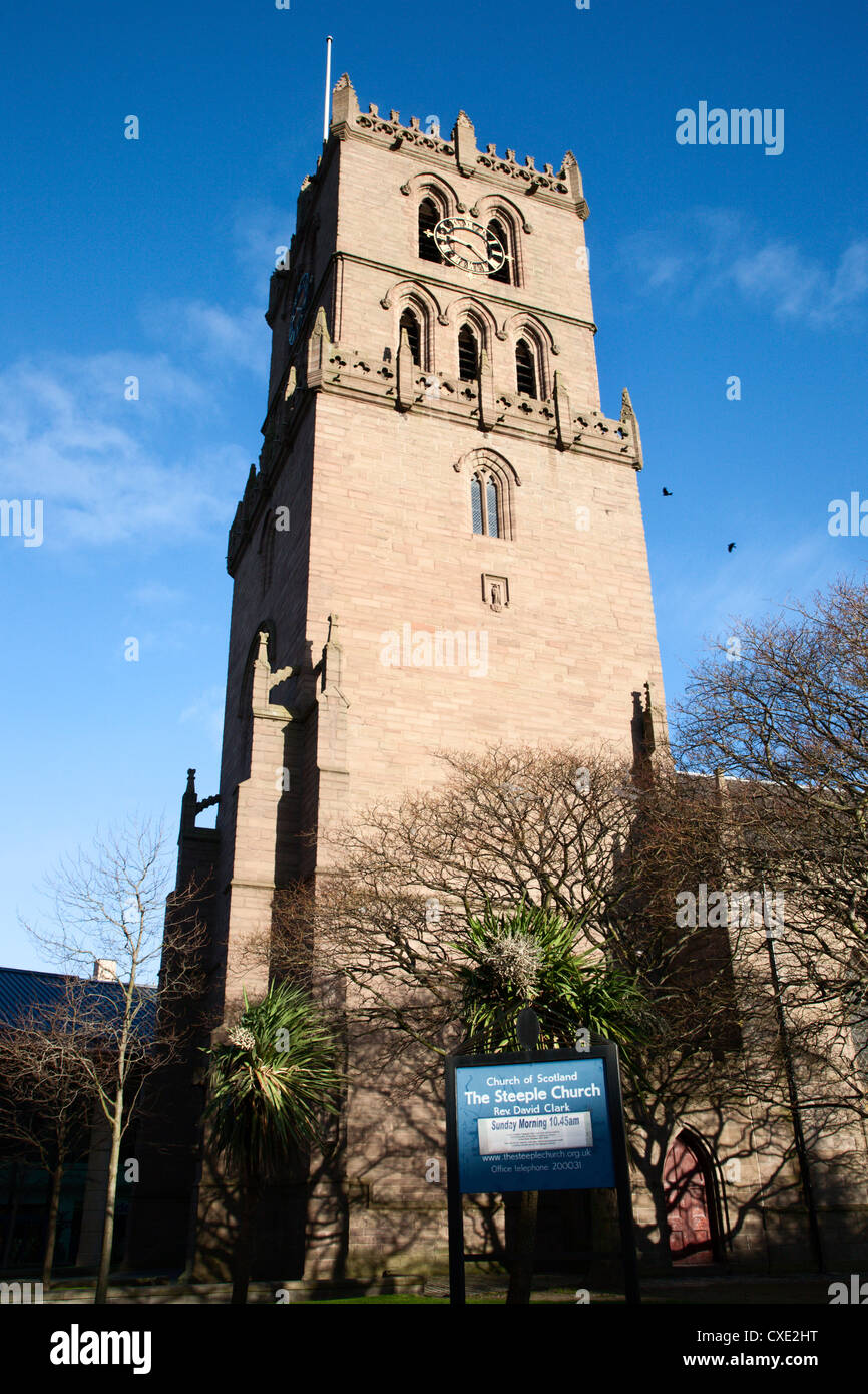 The Steeple Church, Dundee, Scotland Stock Photo - Alamy