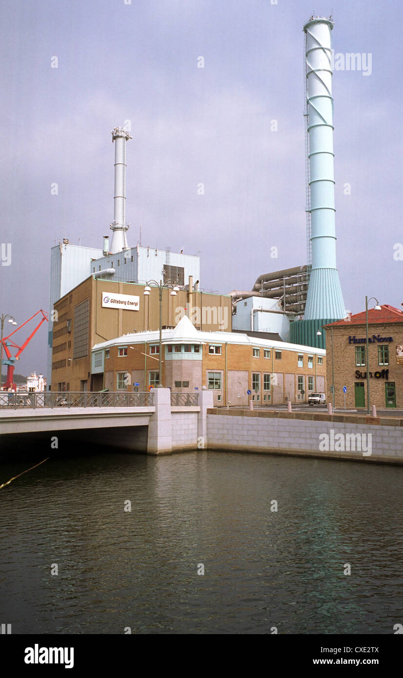 Goteborg, Goteborg Energi Power Plant Stock Photo - Alamy