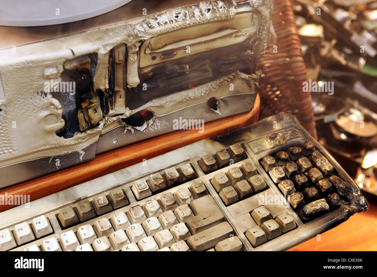 Old computers installation hi-res stock photography and images - Alamy
