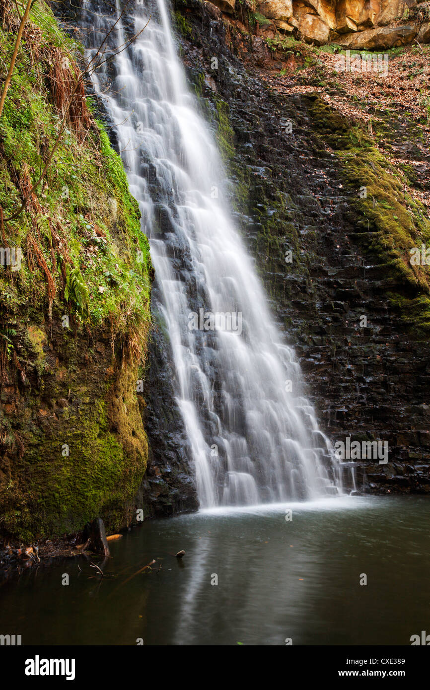 Falling foss waterfall hi-res stock photography and images - Alamy
