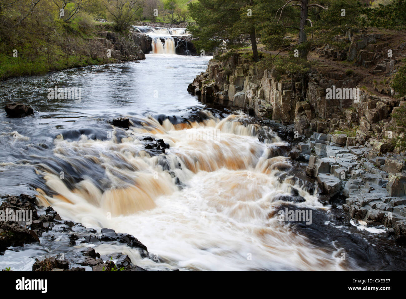 Low Force in Upper Teesdale, County Durham, England Stock Photo - Alamy