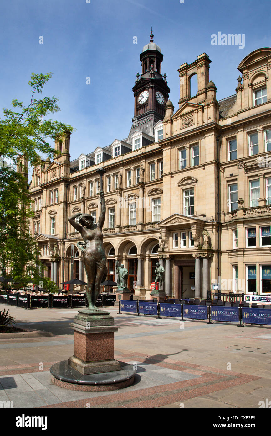 Old Post Office Building in City Square, Leeds, West Yorkshire ...
