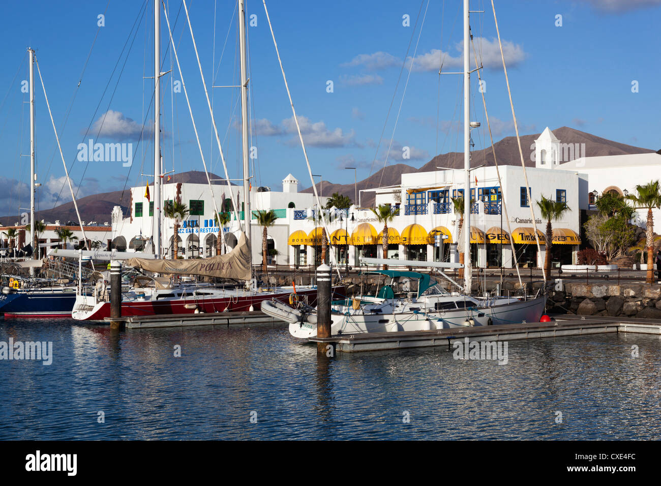 Marina playa blanca lanzarote canary hi-res stock photography and ...
