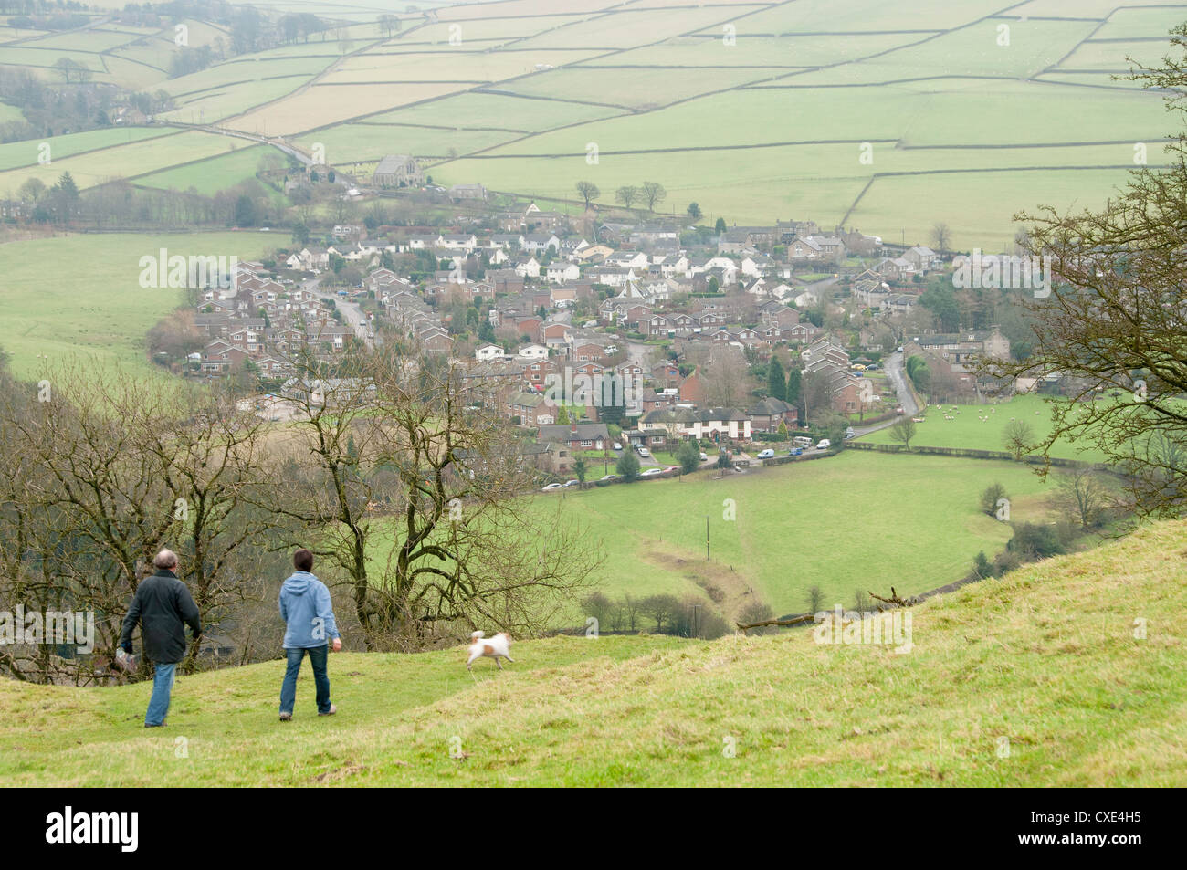 Cheshire village countryside hi-res stock photography and images - Alamy