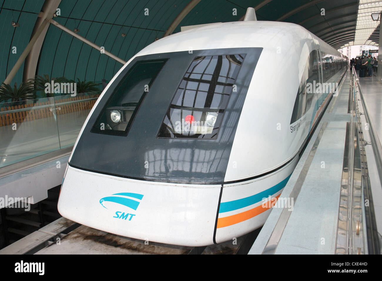 Shanghai Maglev Train Shanghai Transrapid High Resolution Stock ...