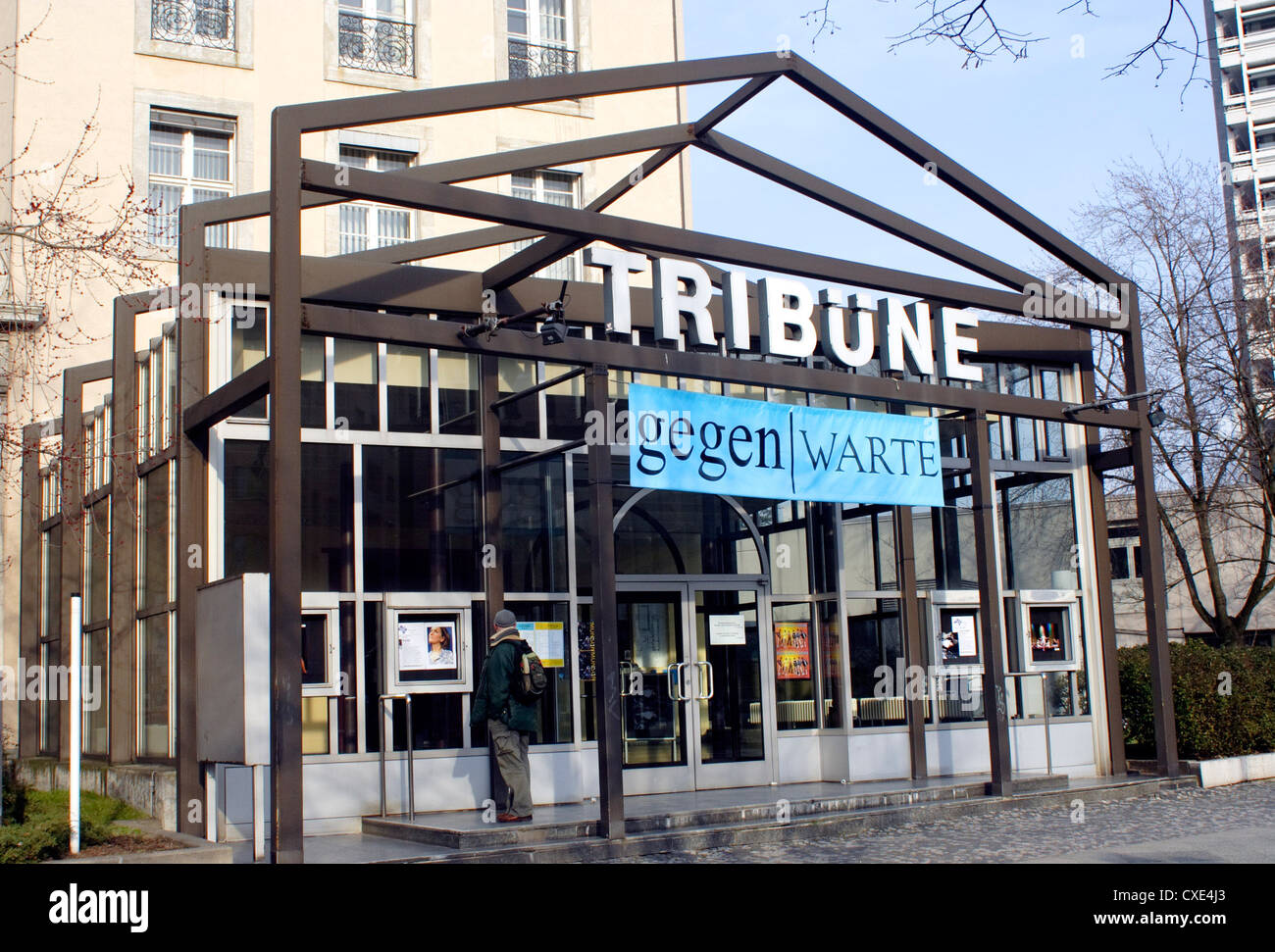 Berlin theater grand stand Stock Photo - Alamy