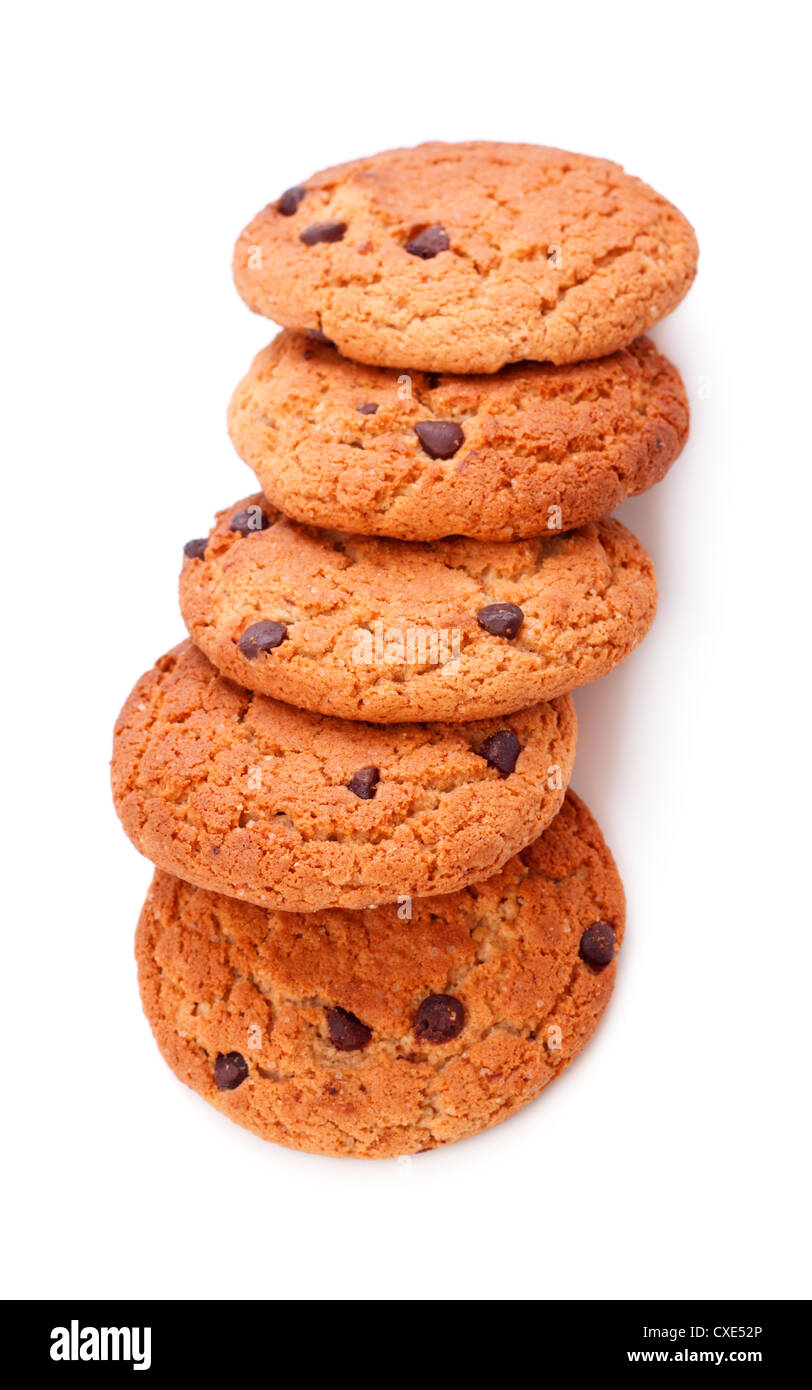 Single Chocolate Chip Cookies Stock Photo - Alamy
