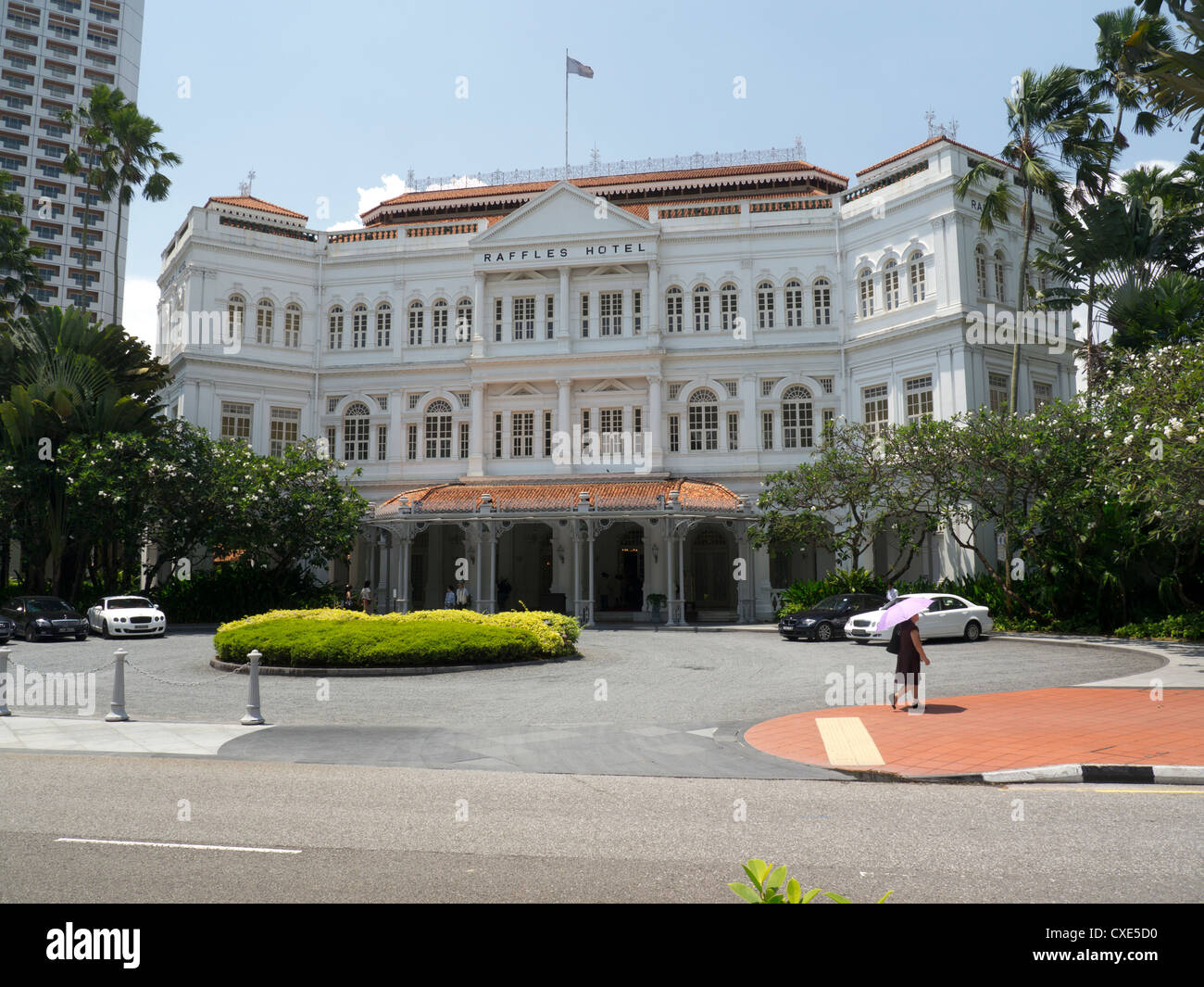 Raffles Hotel, Singapore, Asia Stock Photo - Alamy