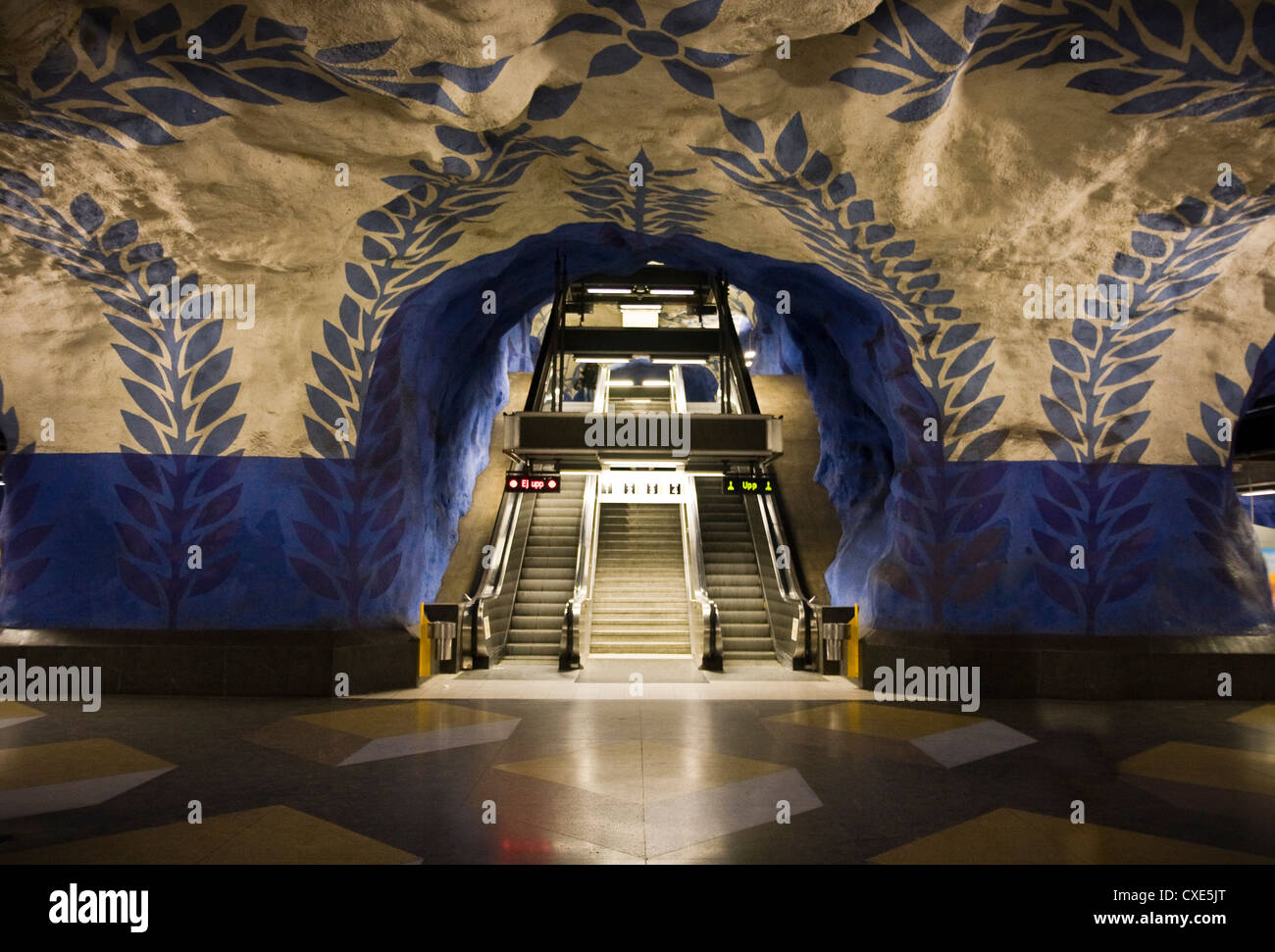 Subway Station Stockholm Sweden High Resolution Stock Photography and ...