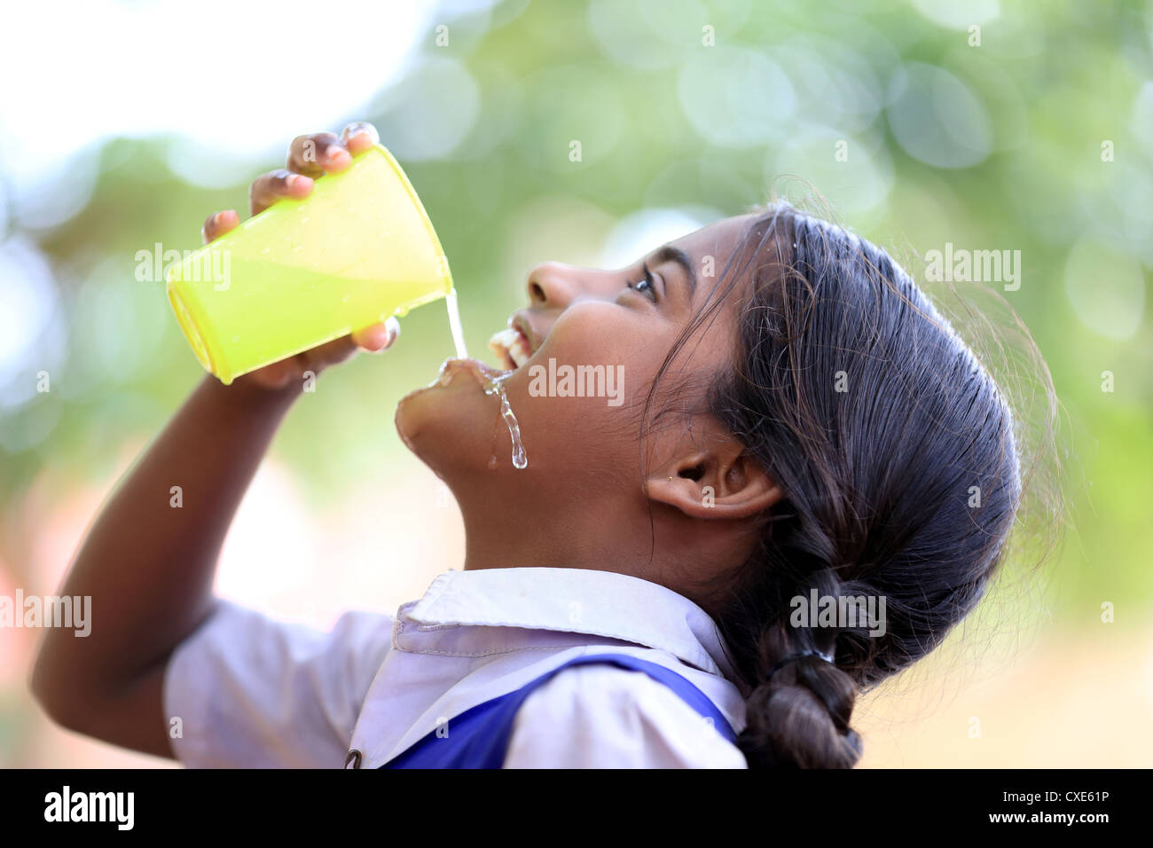 Kids Drinking Water