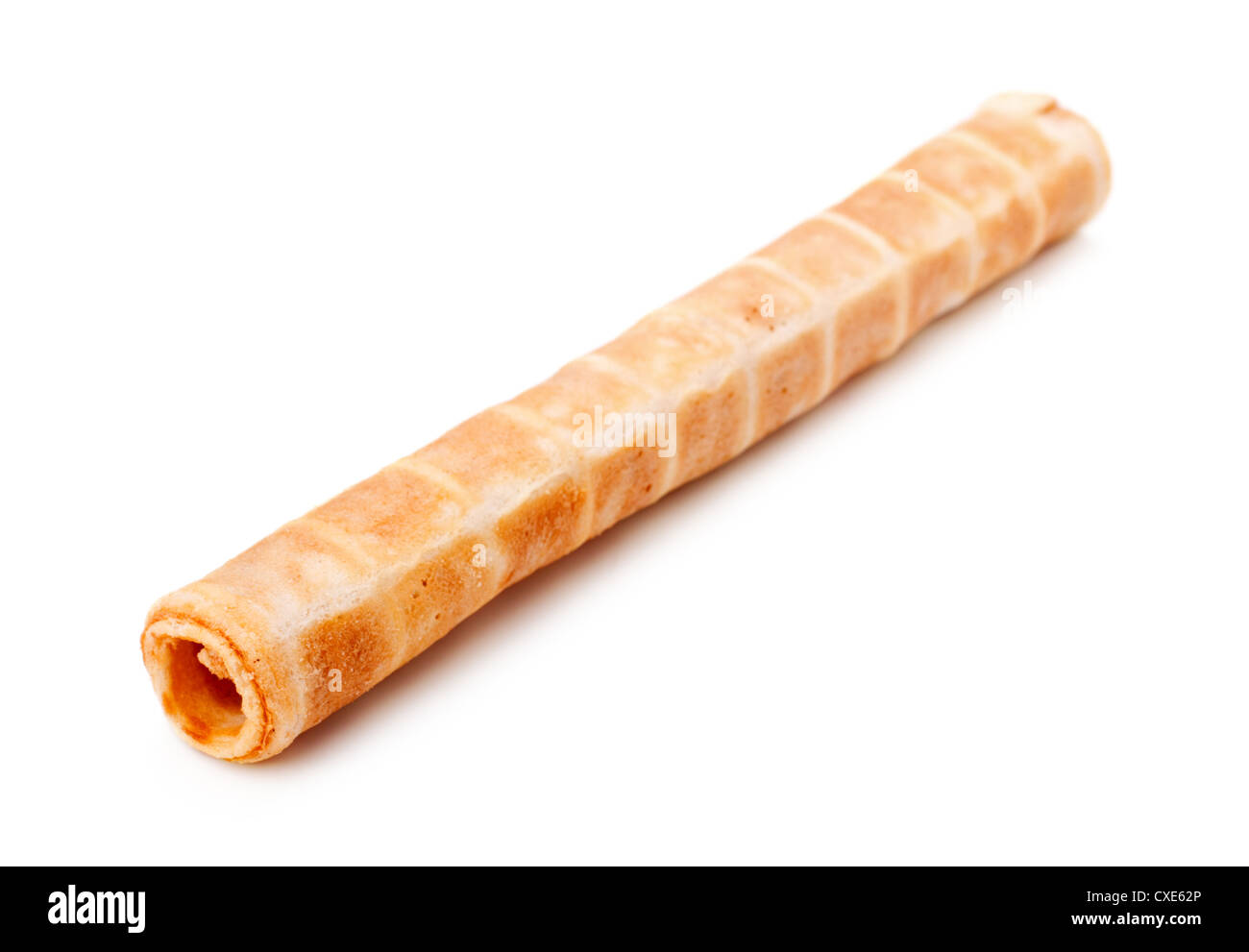 Delicious wafer rolls boiled Cut Out Stock Images & Pictures - Alamy