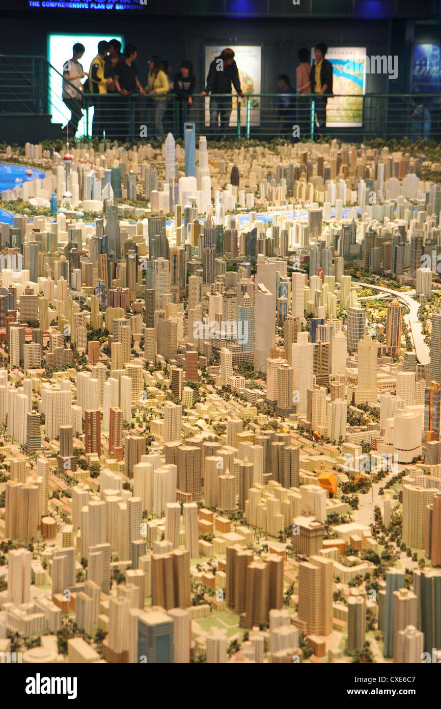 Shanghai urban planning museum hi-res stock photography and images - Alamy
