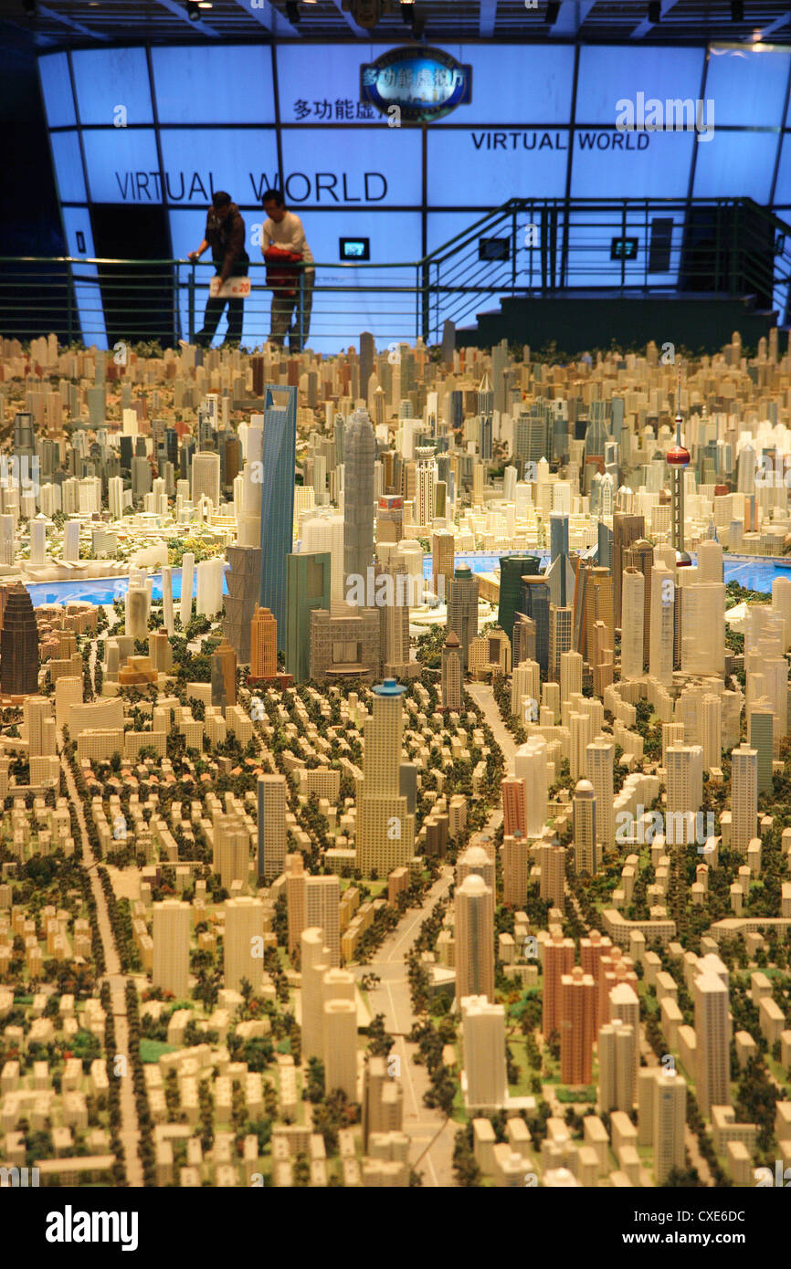 Shanghai urban planning museum hi-res stock photography and images - Alamy