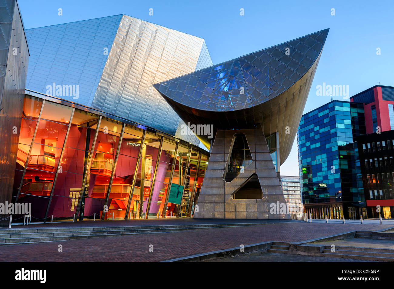Lowry Centre Salford Quays Manchester High Resolution Stock Photography ...