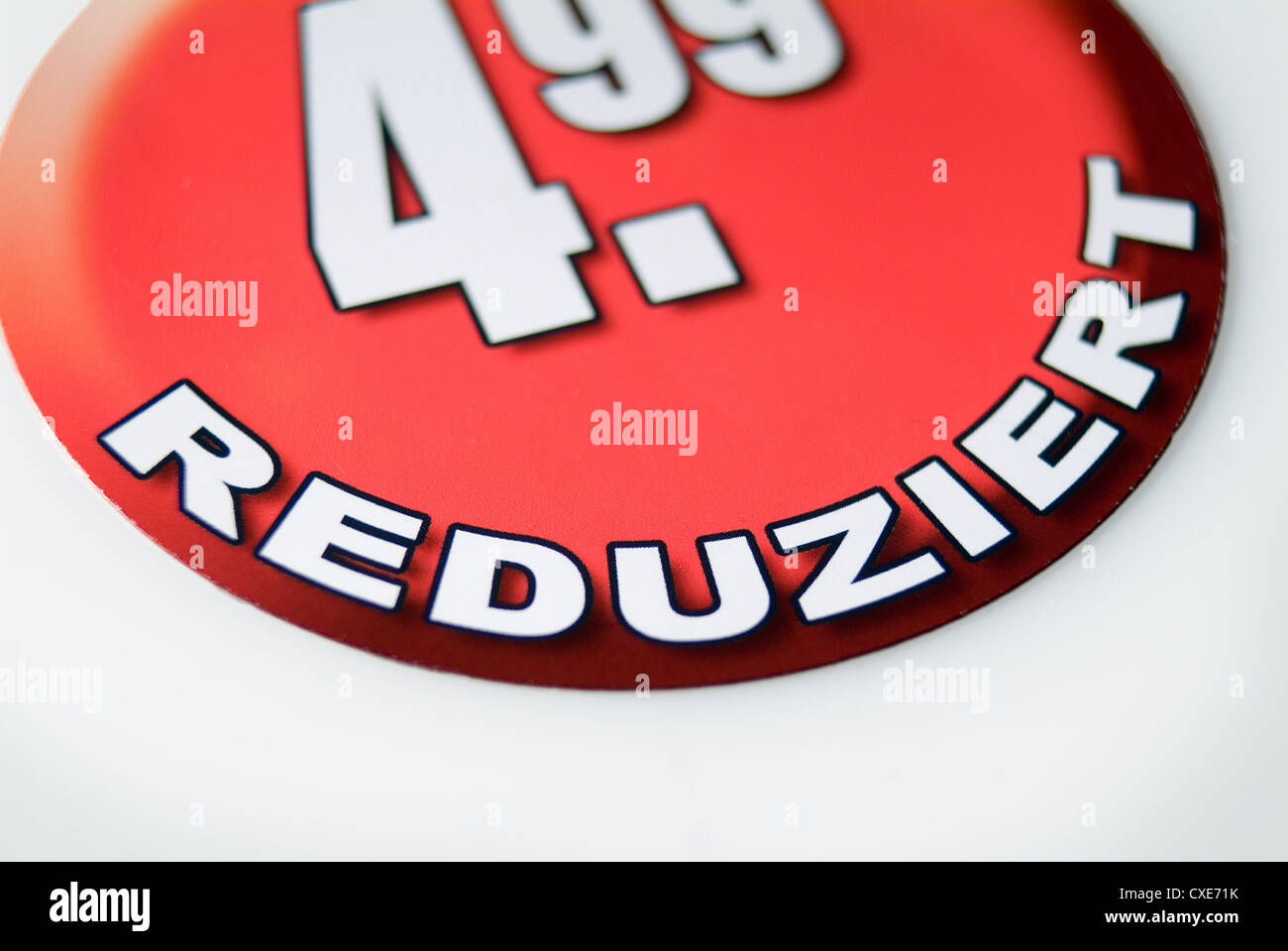 Reduced advertising hi-res stock photography and images - Alamy