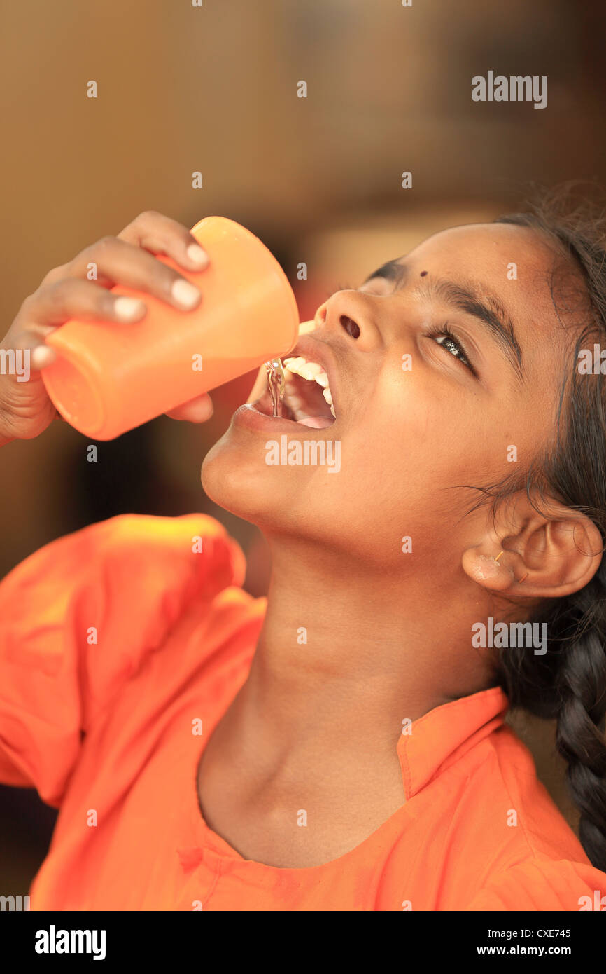 Child Glass Water School Lunch High Resolution Stock Photography and ...