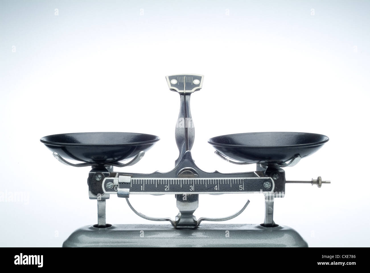 Hamburg, a balance Stock Photo - Alamy