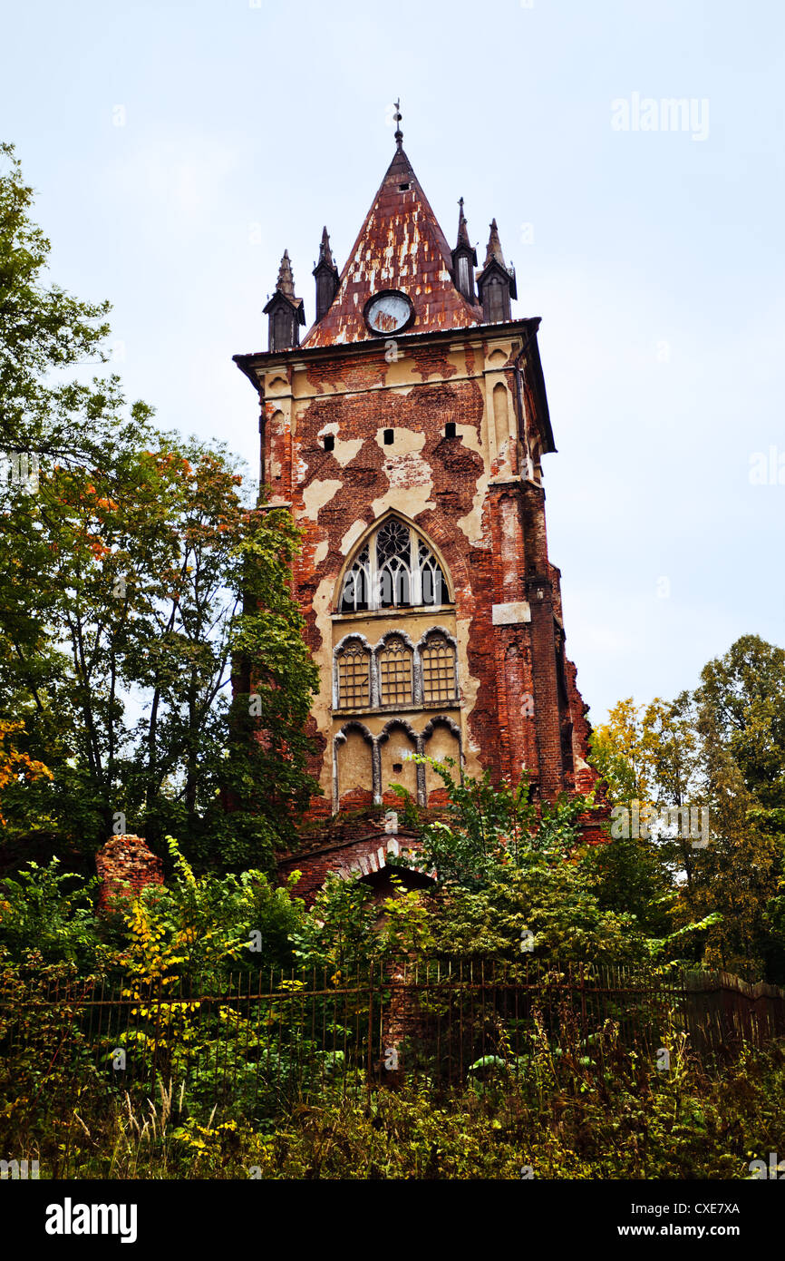 Old Gothic Tower Stock Photo - Alamy