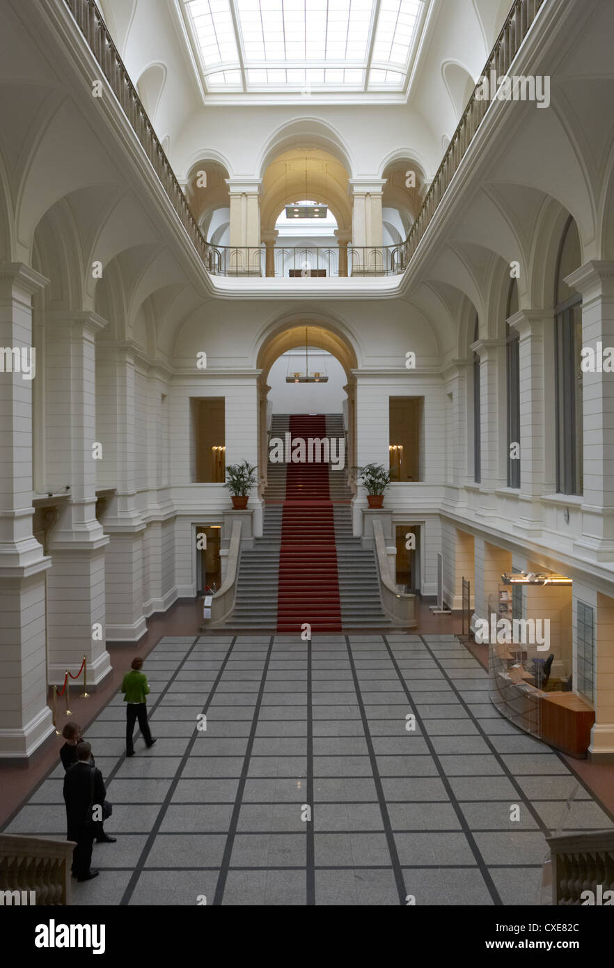 Berlin - foyer and staircase in the House Stock Photo - Alamy