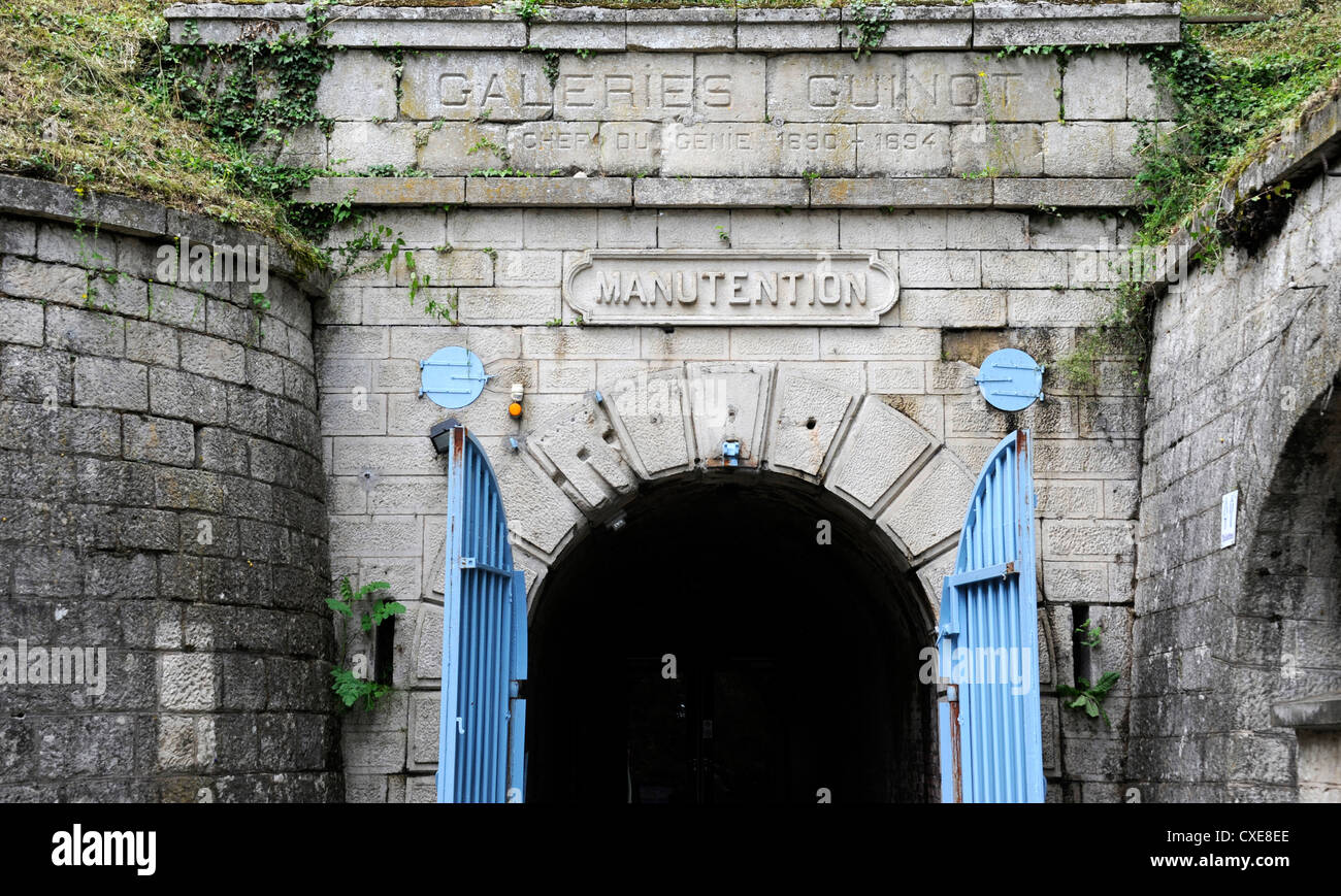 Verdun,Underground Citadel,Entrance of Guinot galerie,14-18,first world ...