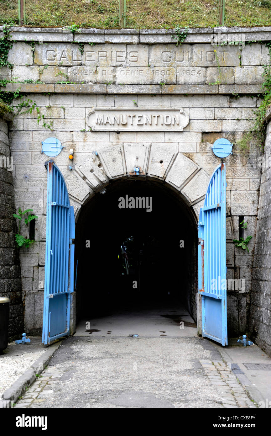 Verdun,Underground Citadel,Entrance of Guinot galerie,14-18,first world ...