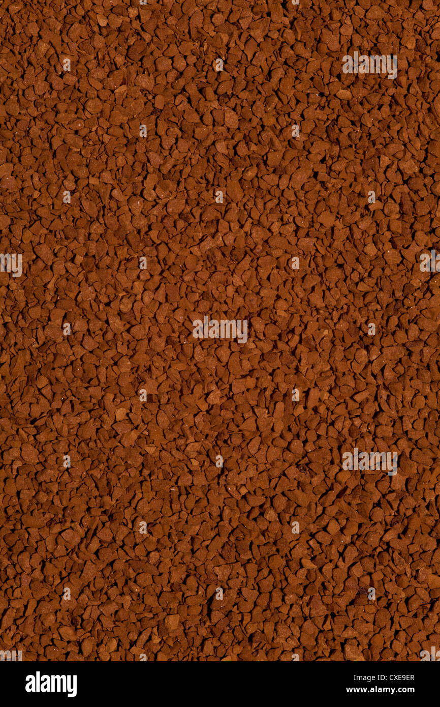 instant coffee background, grain brown food texture Stock Photo - Alamy