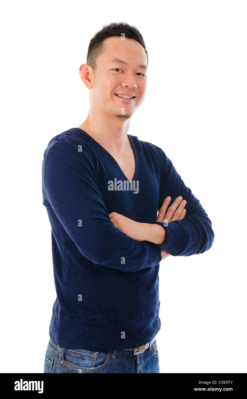 asian male in casual Stock Photo - Alamy