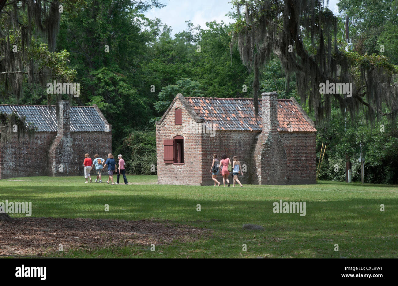 "Slave Street" at Boone Hall Plantation near Charleston, SC, explores ...