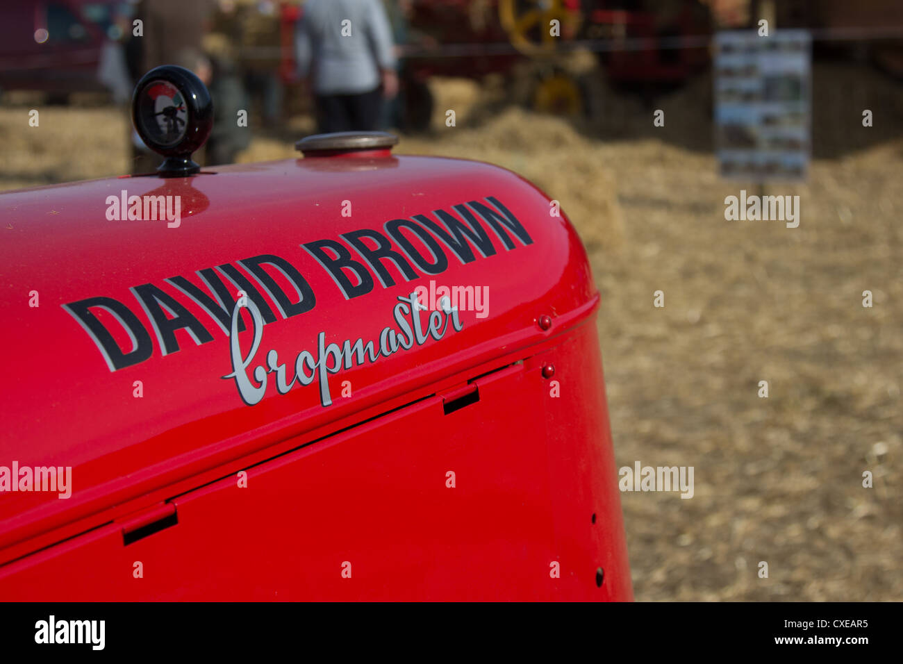 David Brown cropmaster vintage tractor Stock Photo - Alamy
